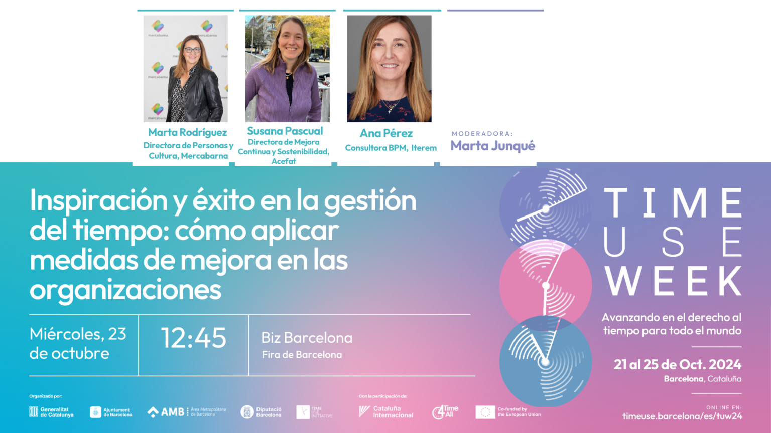 Time Use Week 2024 — TUI